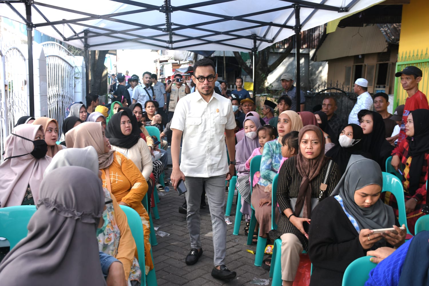 Sahruddin Said Terima Keluhan Air Bersih Warga Utara Kota
