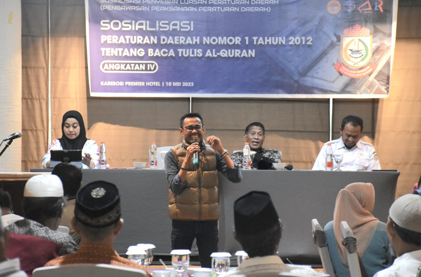 Sahruddin Said Sosialisasikan Perda Baca Tulis Alquran, Ini Pesannya