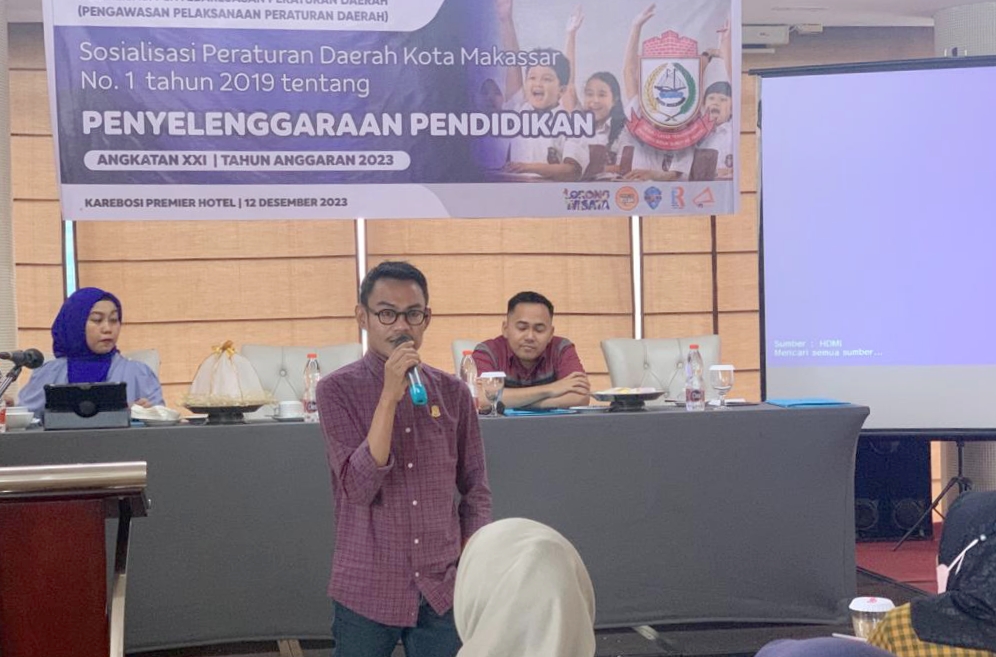 Sahruddin Said Perjuangkan Anak Dapat Beasiswa untuk Bersekolah
