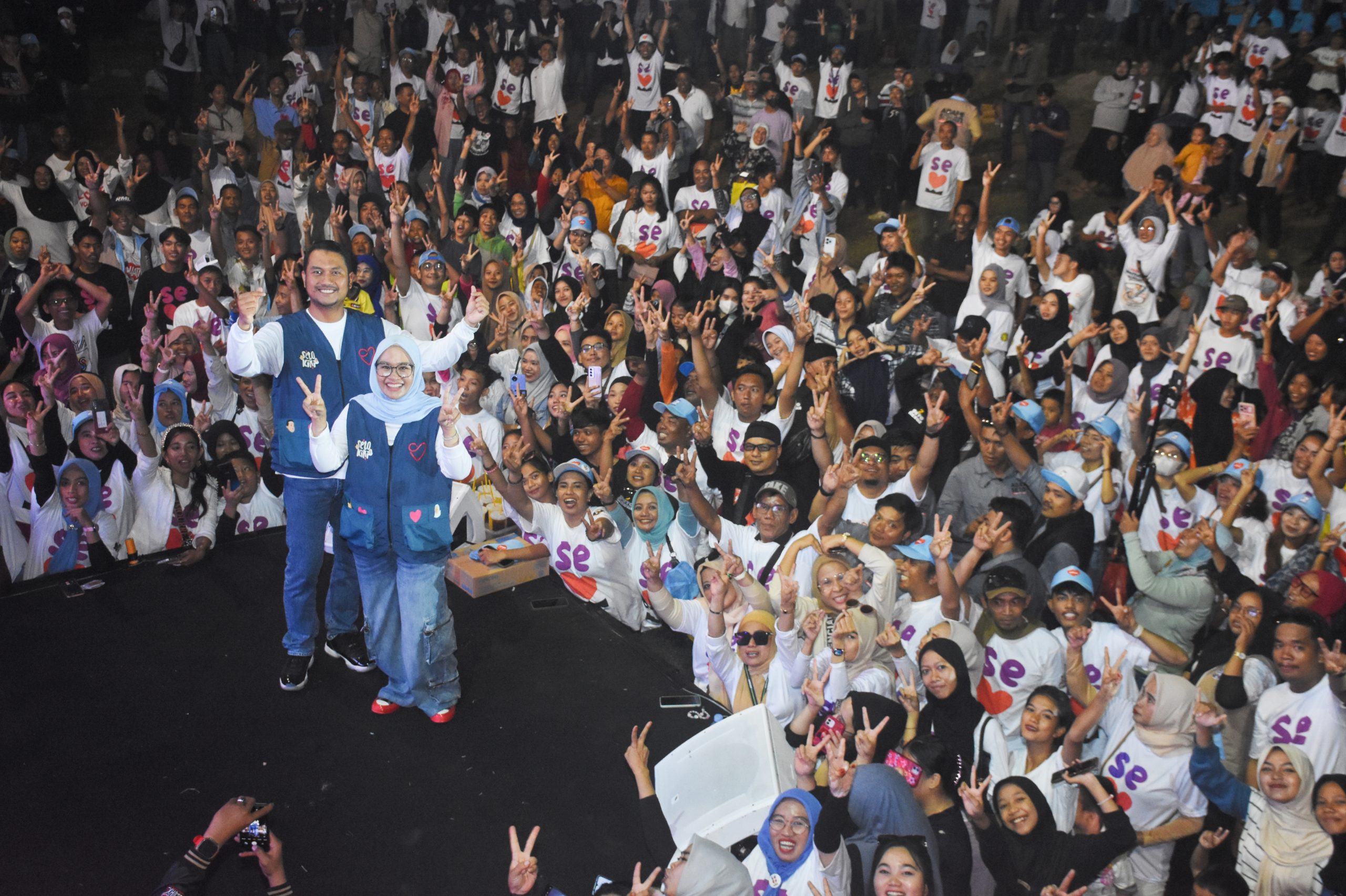 Temu Akbar dan Deklarasi, 222 Kelompok Relawan Seto-Rezki Komitmen ...