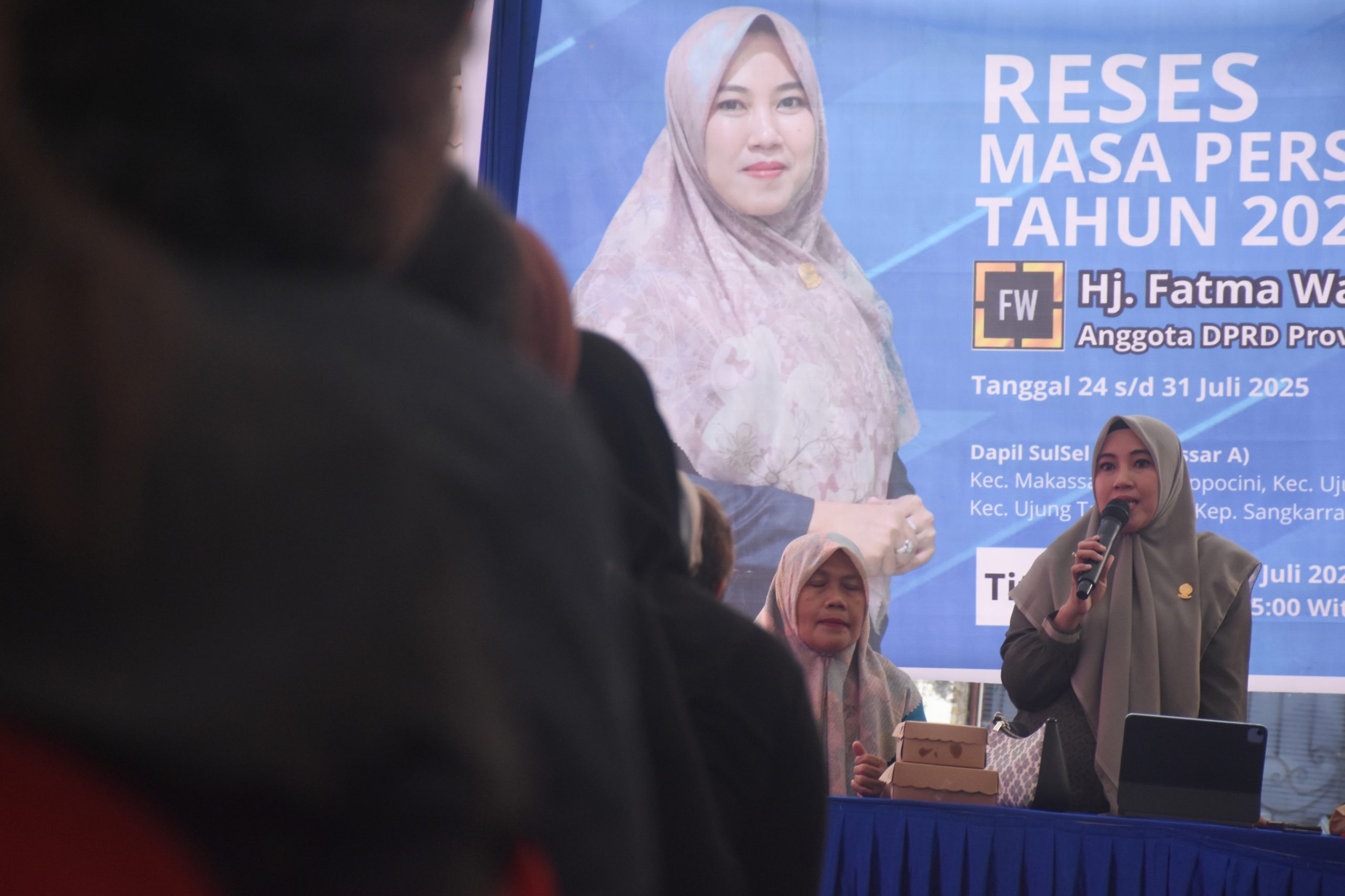 Fatma Wahyuddin Terima Keluhan Dakel Hingga DTKS di Mariso